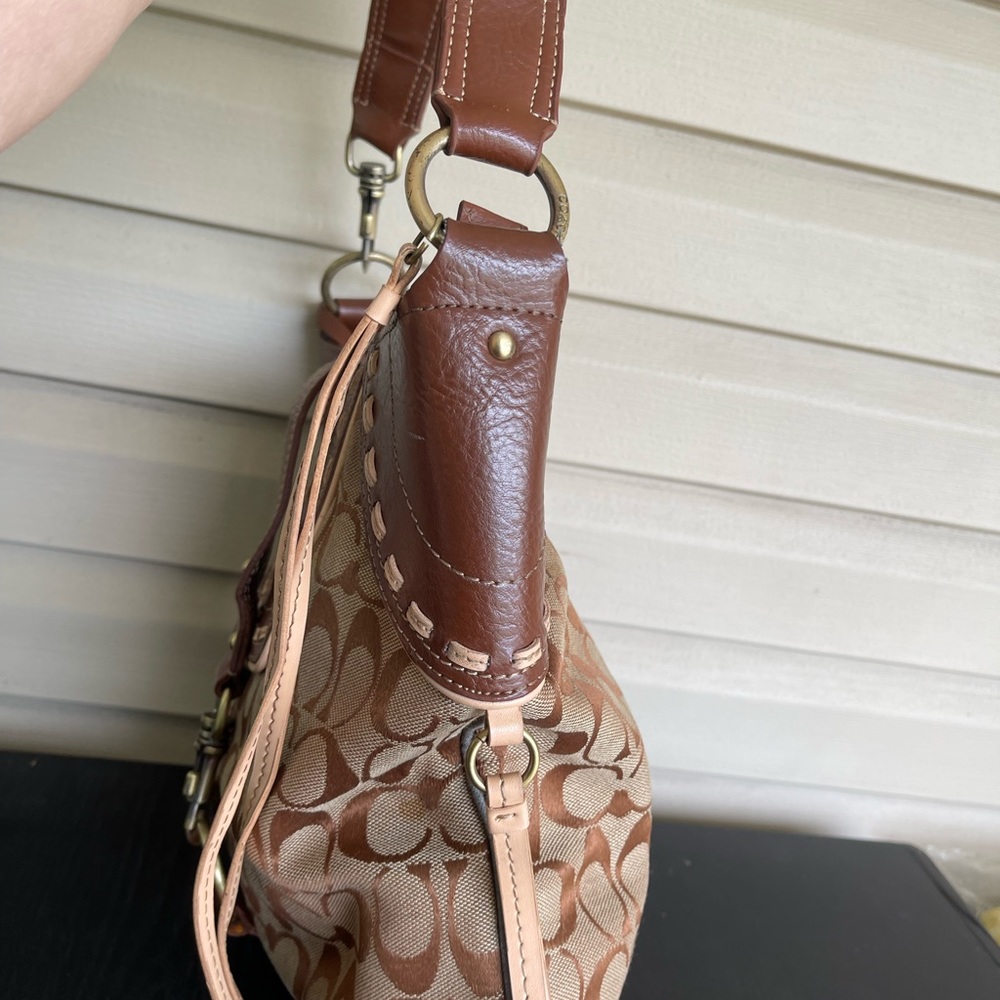 Coach Soho Signature Brown Bag - Gem